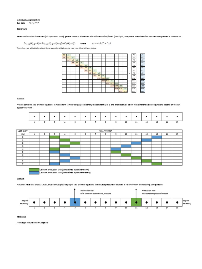 Reservoir Pressure Evaluation Assignment | PDF | Chess Openings | Chess Theory