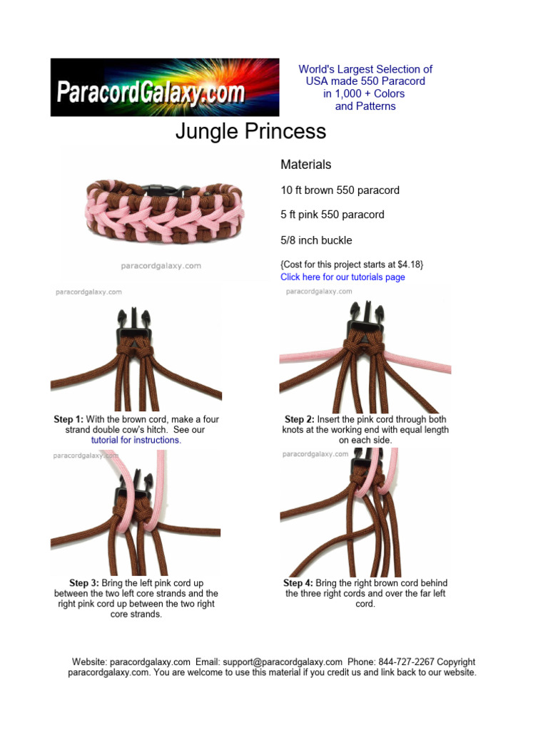 Jungle Princess | PDF | Knot | Rope
