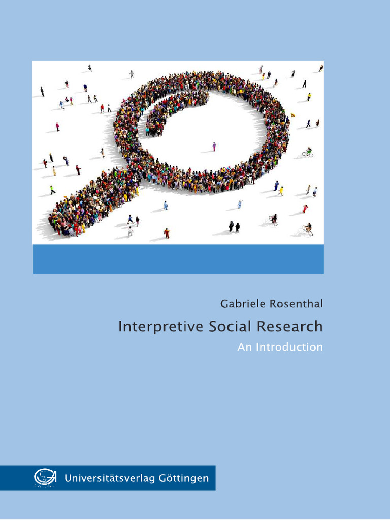 Interpretive Social Research - Rosenthal - Interpretive - Sección 6 | PDF