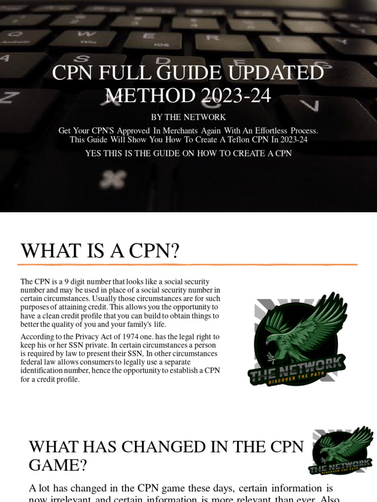 CPN Updated Guide 23 | Download Free PDF | Sole Proprietorship | Social ...