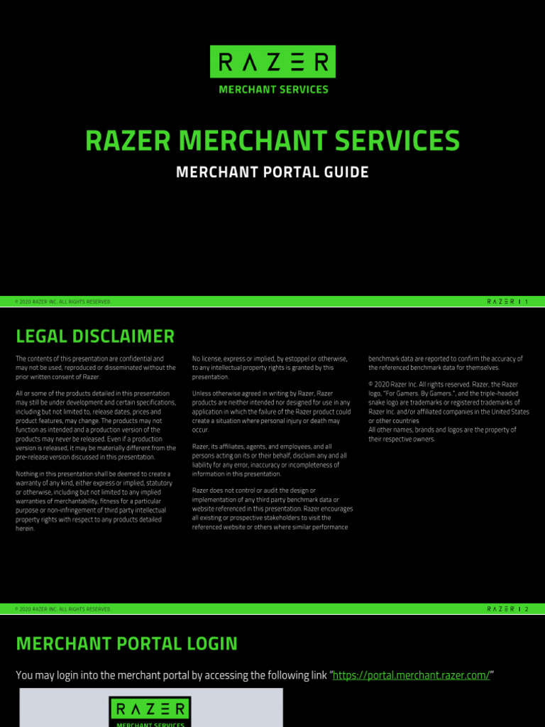 RMS Merchant Portal Guide | PDF