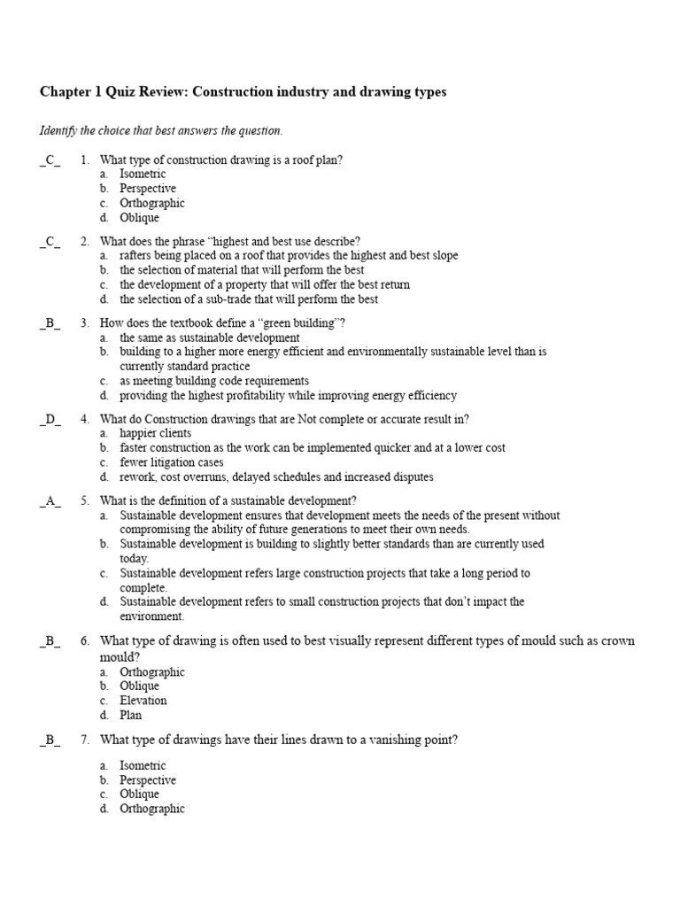 Chapter 1 Quiz Review | PDF | Sustainability Chapter 1 Quiz Review | PDF | Sustainability