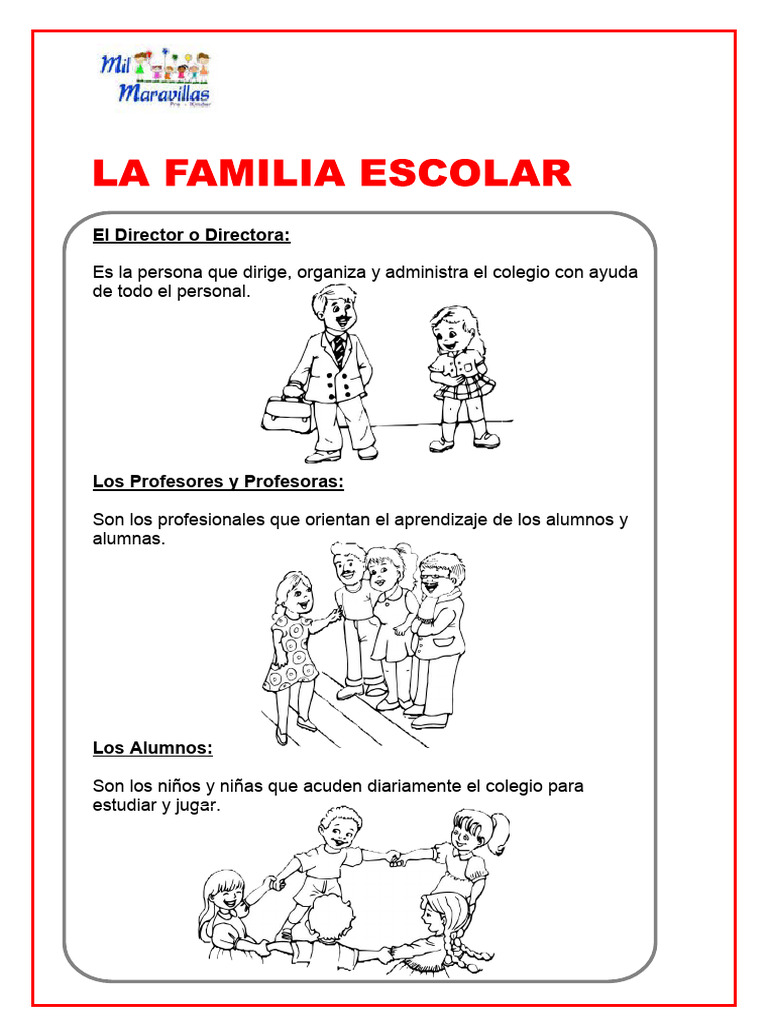 La Familia Escolar | PDF