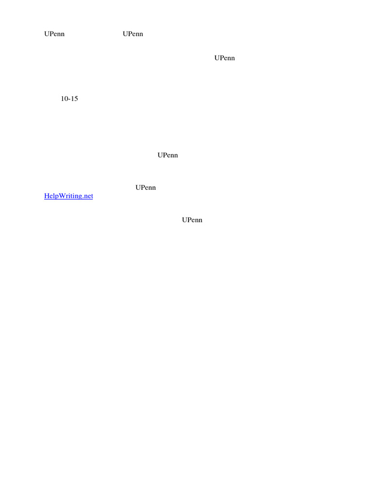 UPenn Creative Writing Program Overview | PDF | Career & Growth ...