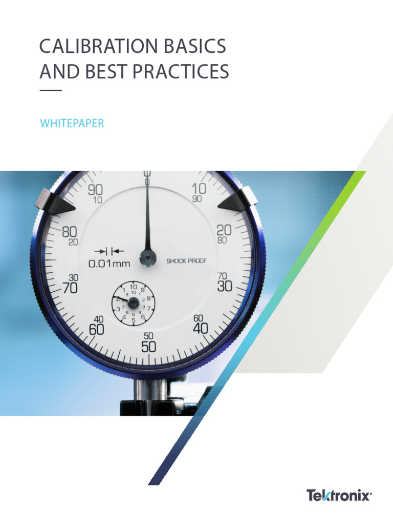 Calibrations Basic Whitepaper | PDF | Calibration | Quality Management System