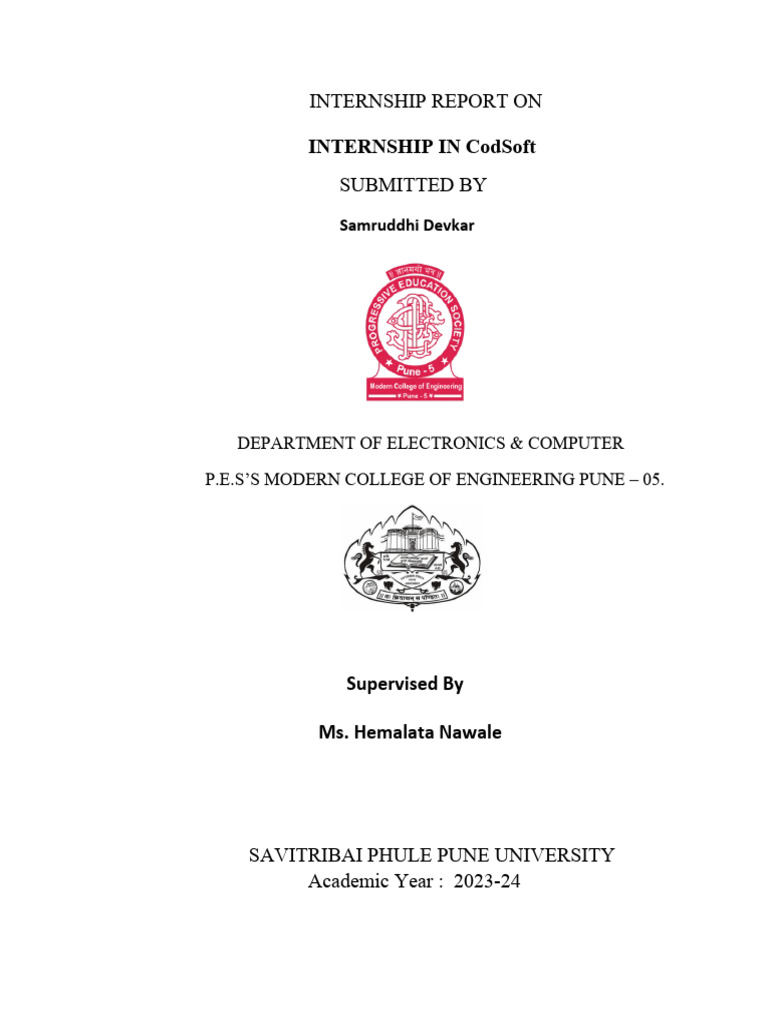 Report Final | PDF | World Wide Web | Internet & Web