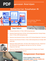 Instrumen Pengawasan Kearsipan 2020 | PDF | Teknologi & Rekayasa