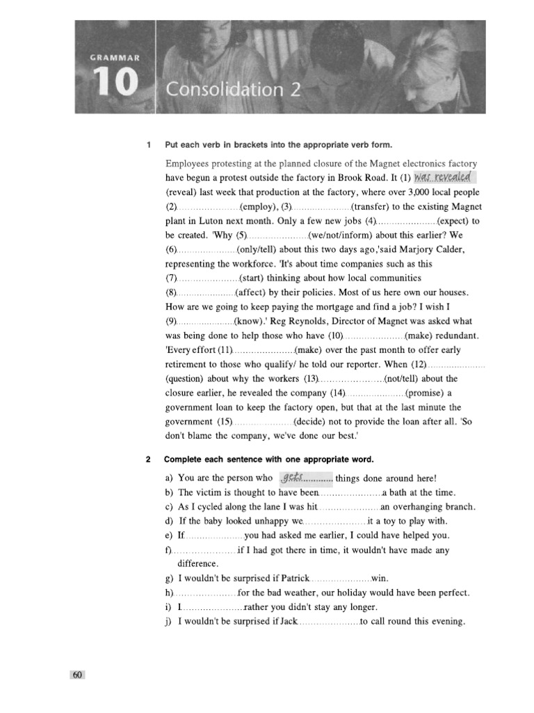 Advanced Consolidation 2 | PDF