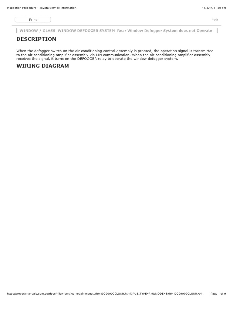 Window - Glass Window Defogger System Rear Window Defogger System Does ...