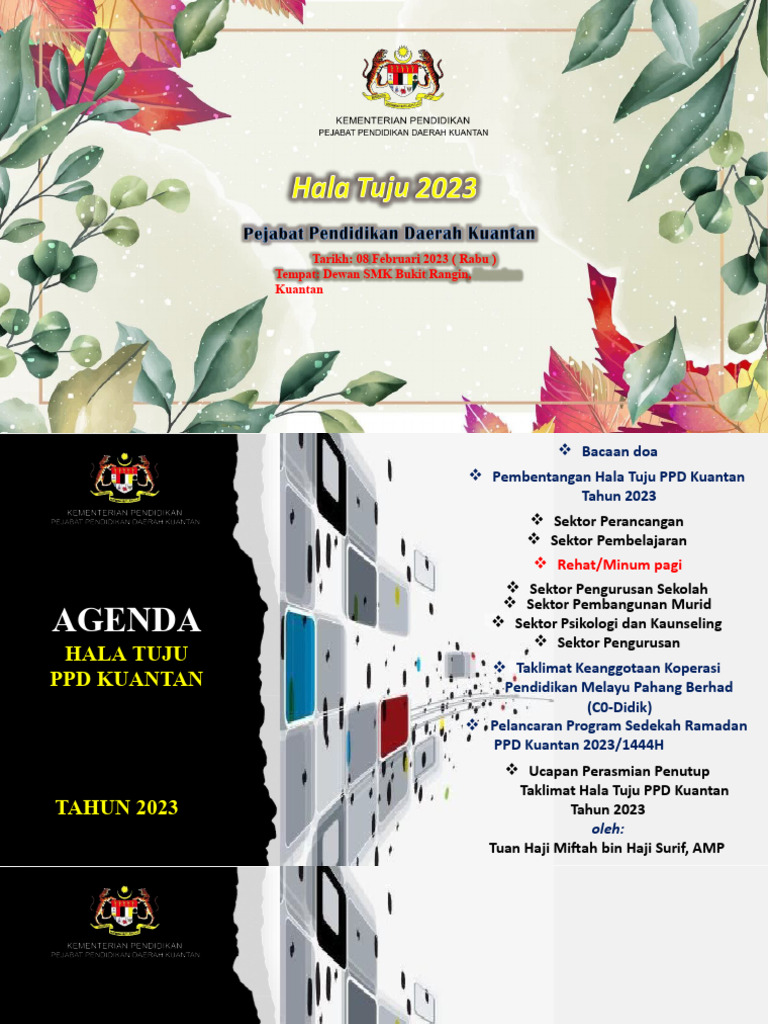 Gabungan Slaid Hala Tuju PPD Kuantan 8 Feb 2023 | PDF