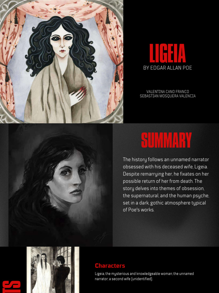 Ligeia by Edgar Allan Poe | PDF | Mystery, Thriller & Crime Fiction | Classics