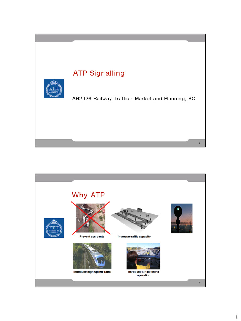 5B. ATP-signalling 2021 | PDF | Rail Infrastructure | Transport ...