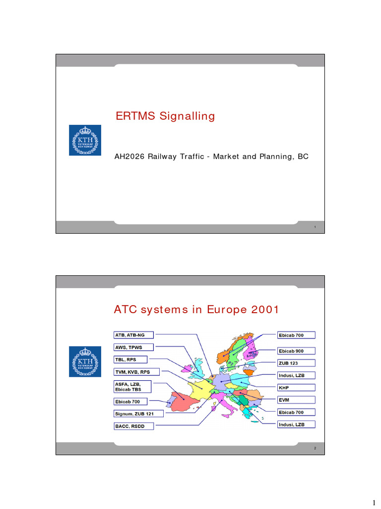 5C. ERTMS-signalling 2021 | PDF | Rail Transport | Systems Engineering
