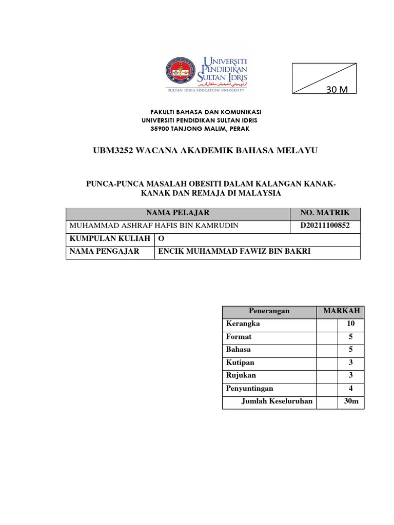 Penulisan Esei | PDF