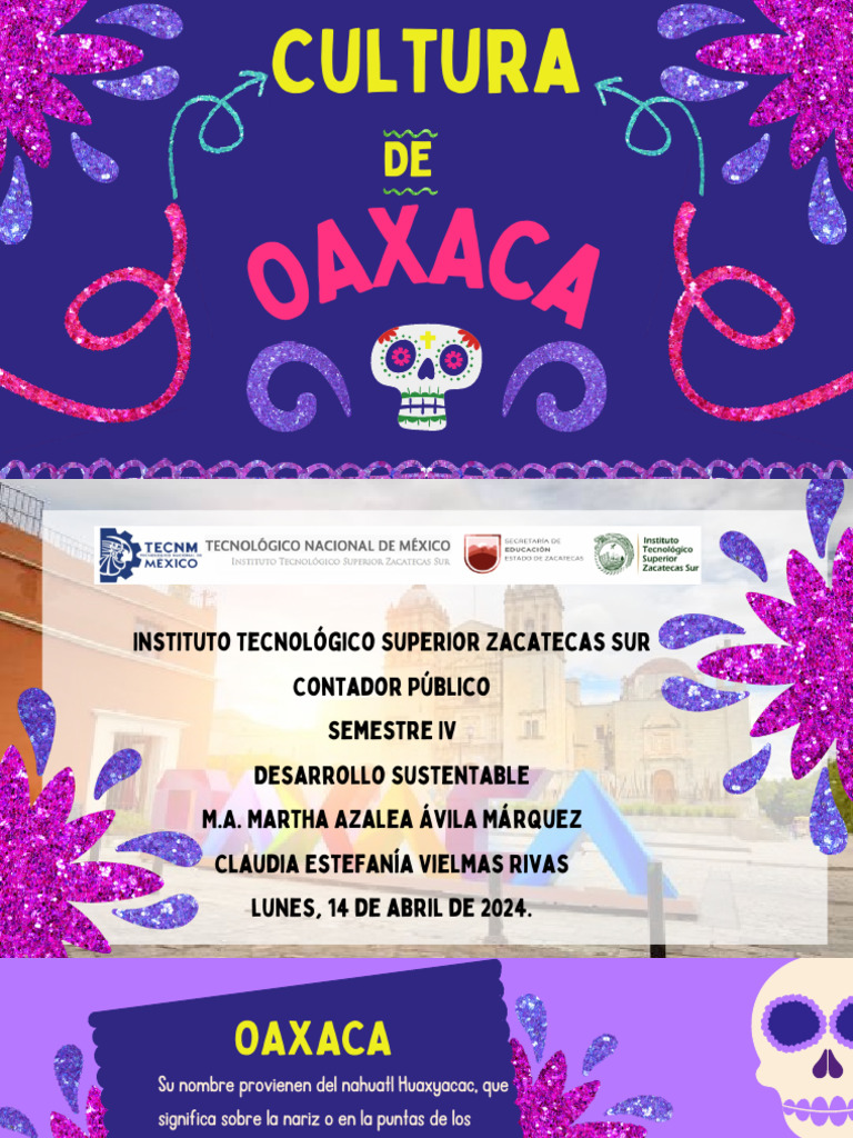 Culturas y Tradiciones de Oaxaca | PDF