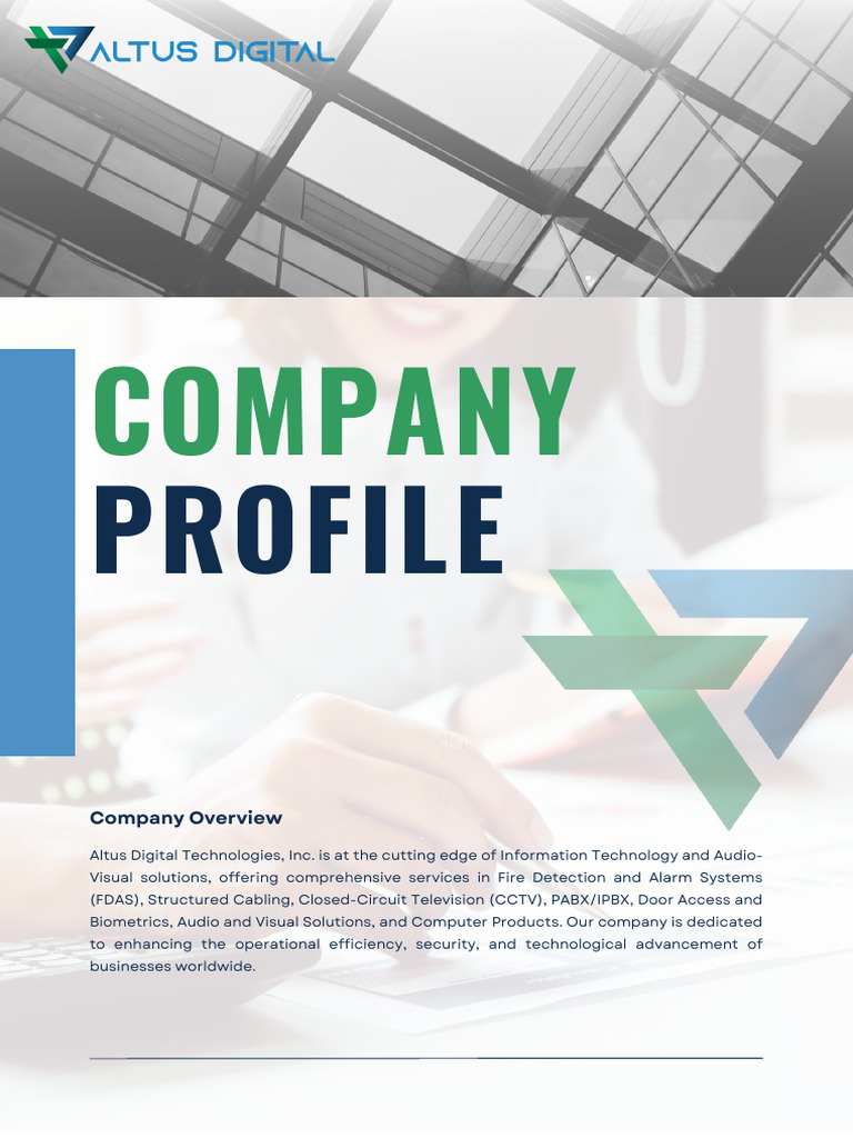Altus Digital Technologies Inc. Company Profile | PDF | Closed Circuit Television | Information ...