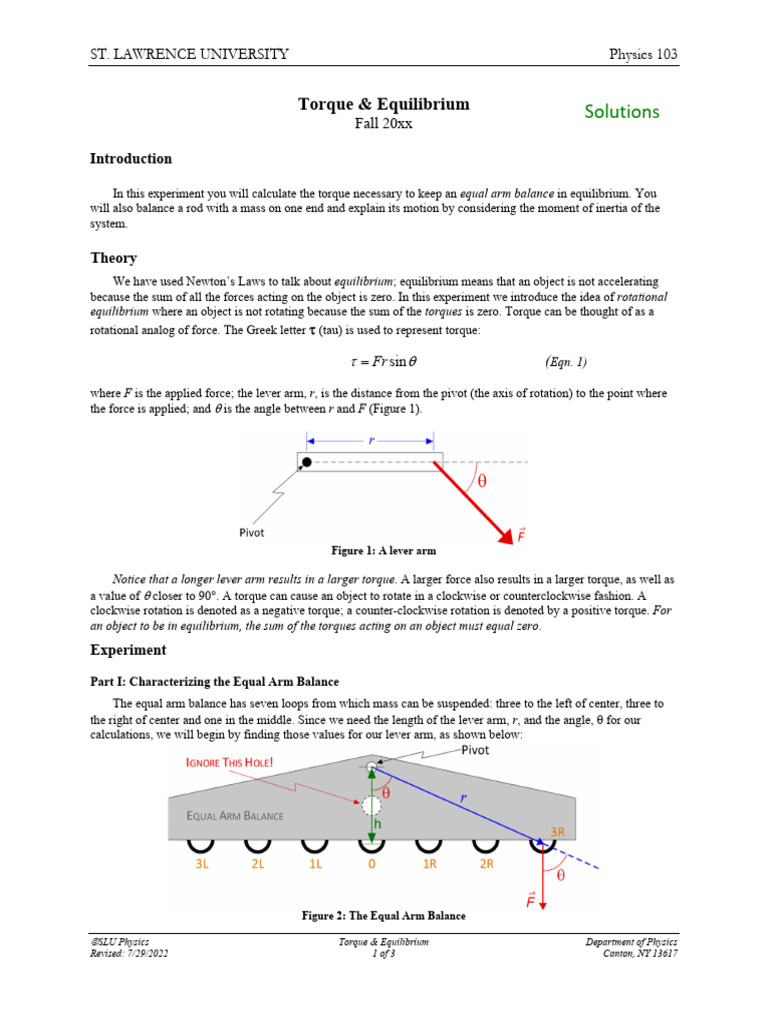 Torque-Solution | PDF | Torque | Force