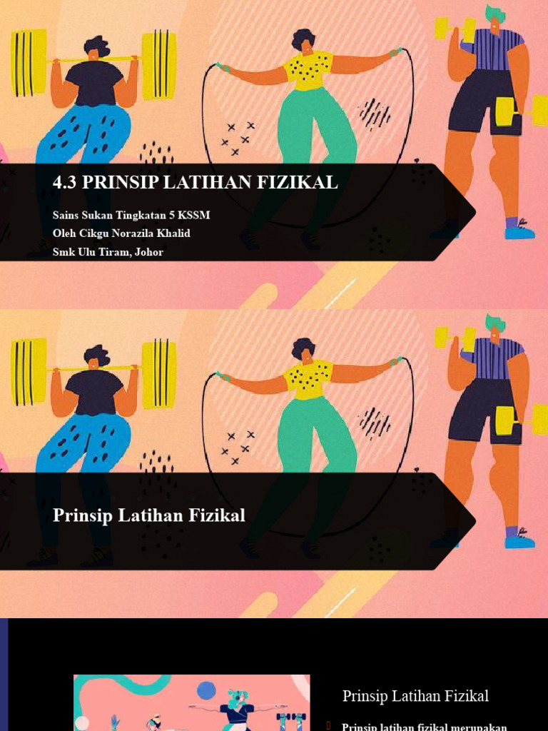 Prinsip Latihan Fizikal | PDF