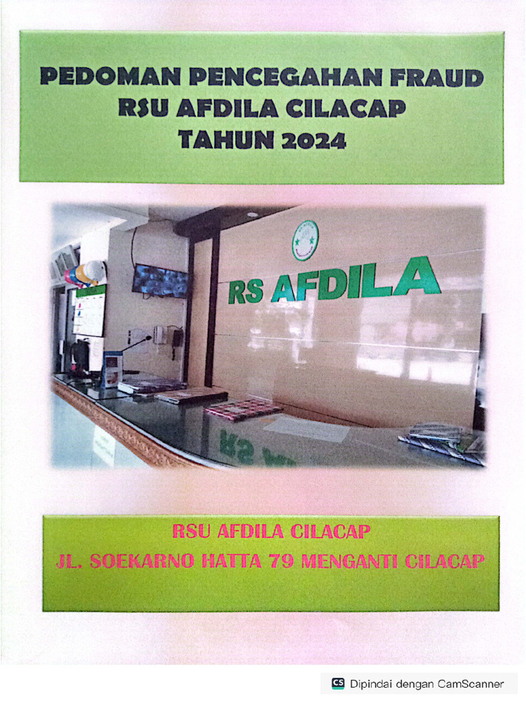 Pedoman Pencegahan Fraud | PDF