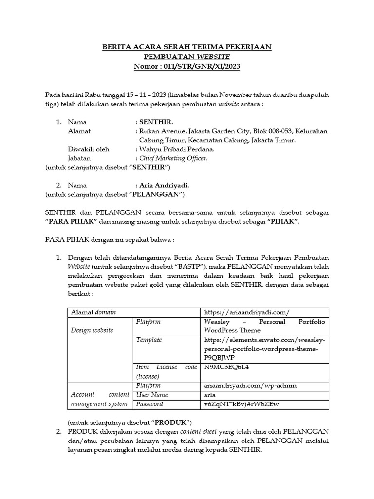 Bastp - Senthir X Aria | PDF | Teknologi & Rekayasa