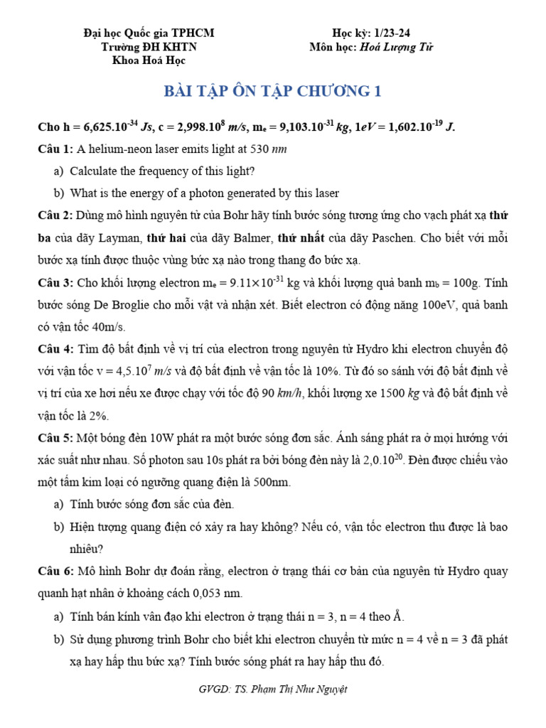 Ôn tập HLT C1 C4 | PDF
