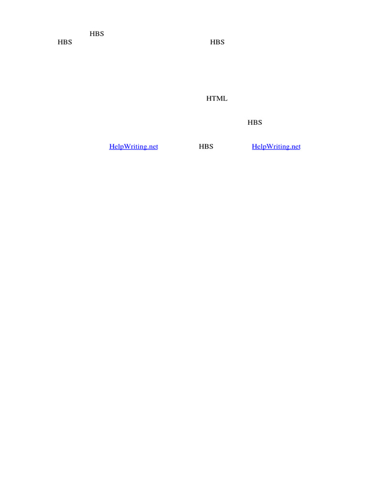 Hbs Case Studies | PDF | Marketing | Strategic Management