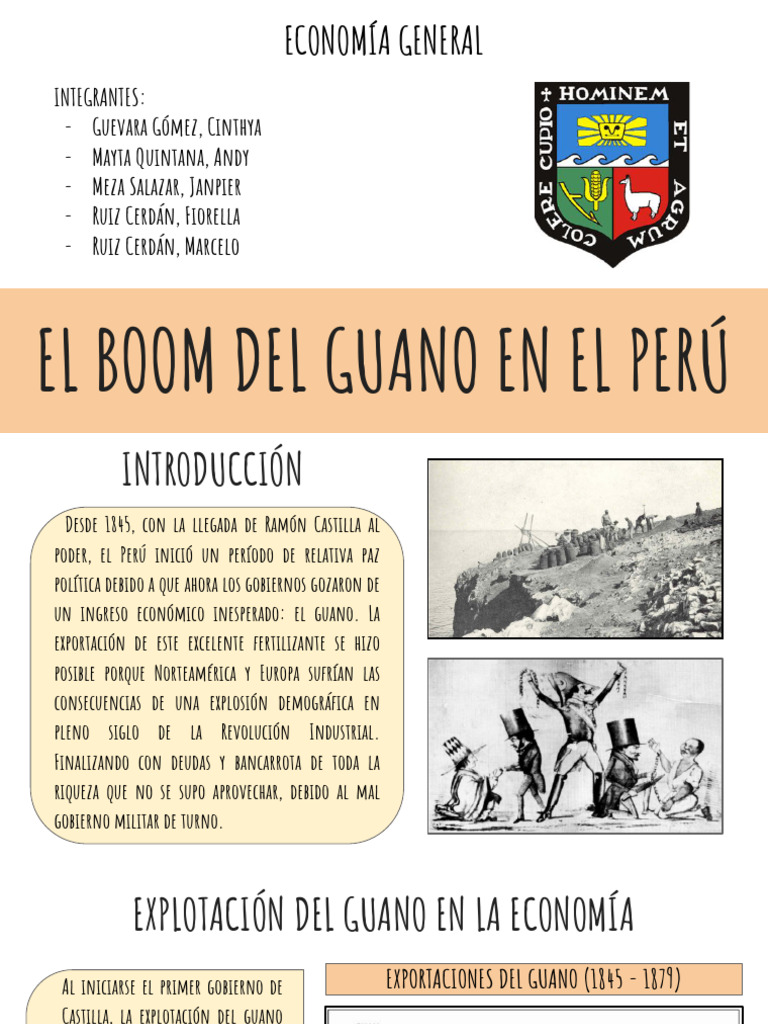 Tema 2 - BOOM DEL GUANO EN EL PERÚ | PDF | Perú | Fertilizante