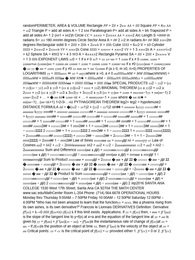 Random | PDF | Rectangle | Area