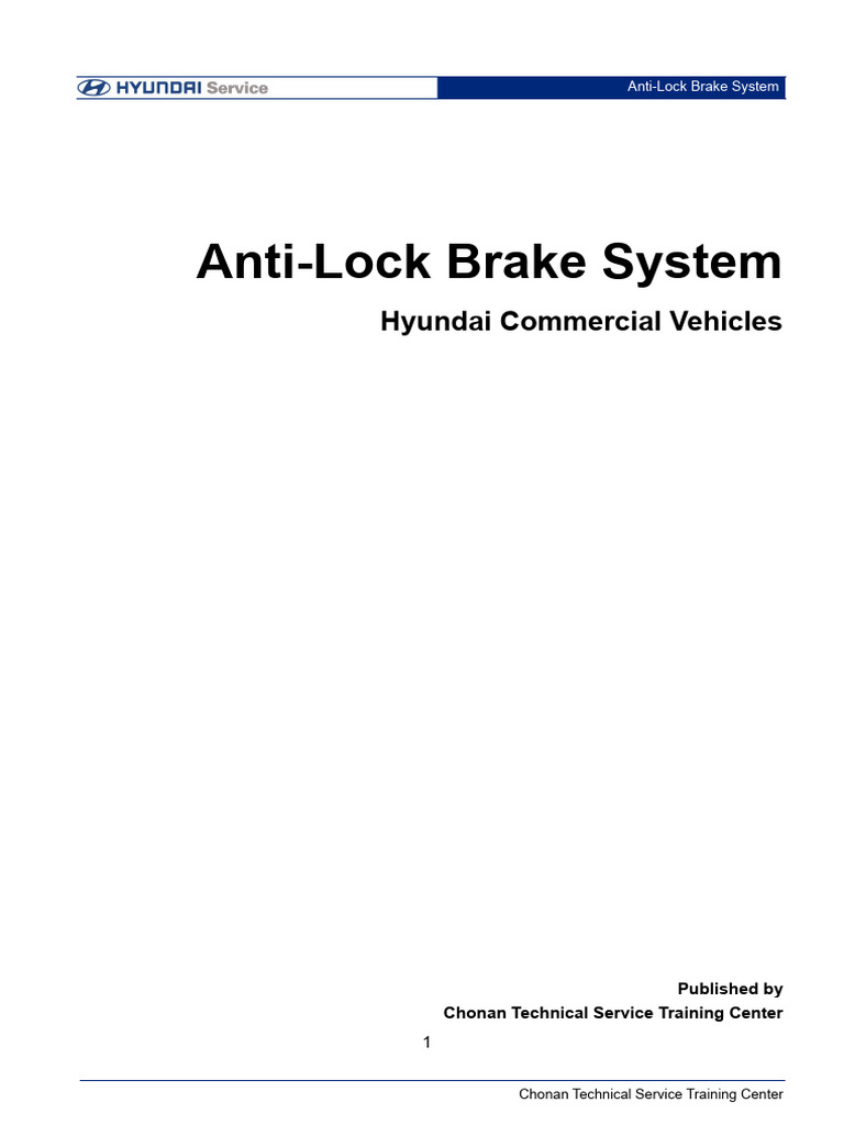 ABS Guide | PDF | Anti Lock Braking System | Brake