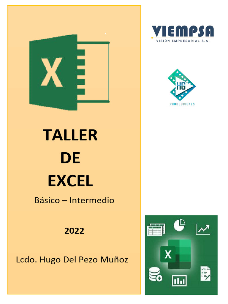 00-taller de Excel 2022 | PDF | Microsoft Excel | Bases de datos
