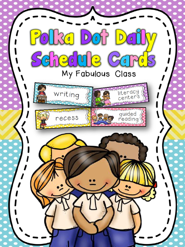 Free Daily Schedule Cards | PDF