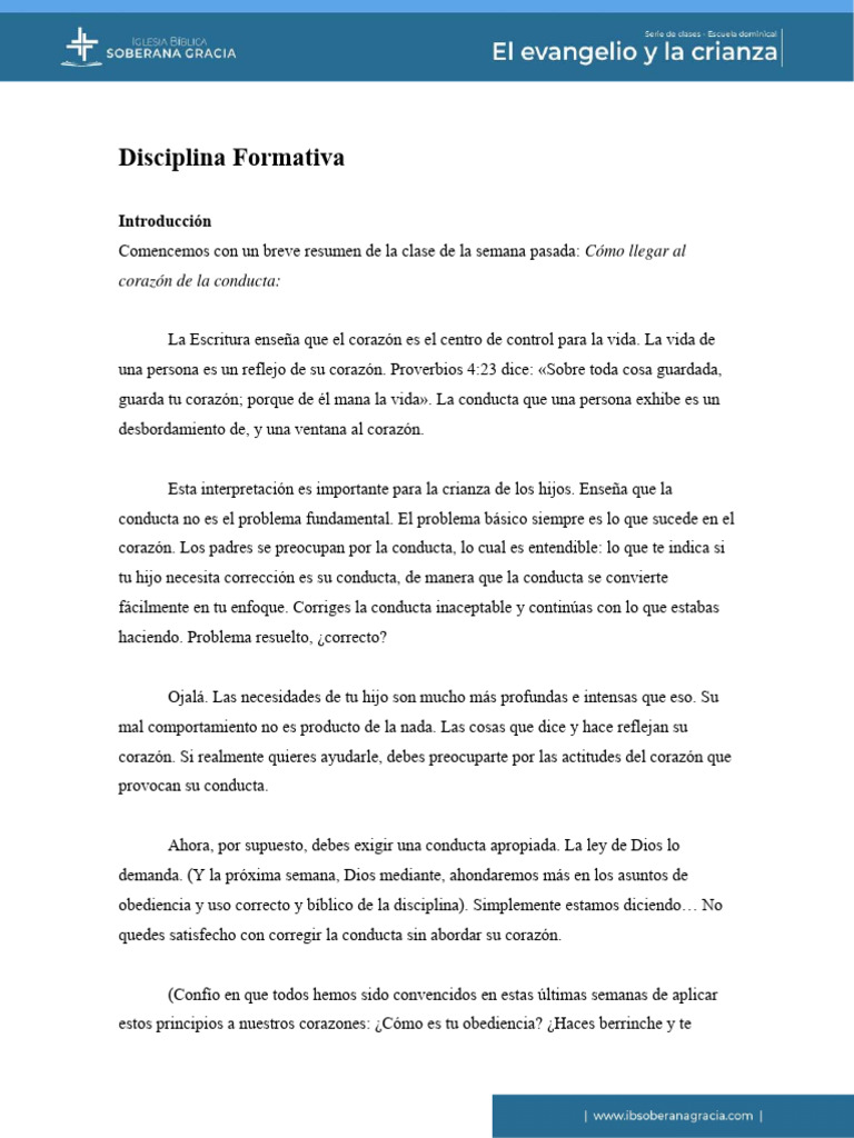 Disciplina Formativa | PDF | Oración | Cristo (título)