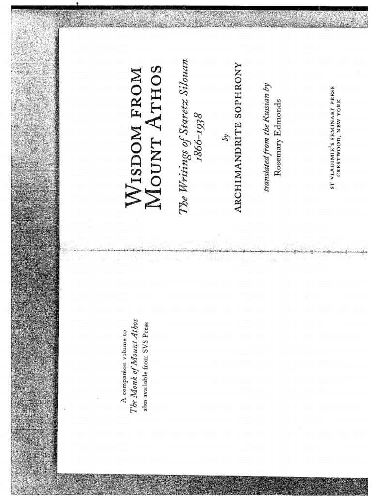 Wisdom+Mt+Athos+pp 4-36 | PDF
