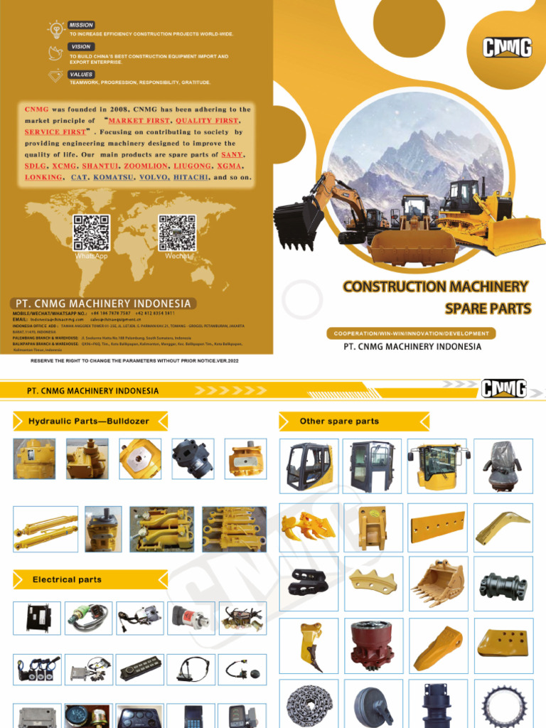 2.construction Machinery Parts | PDF