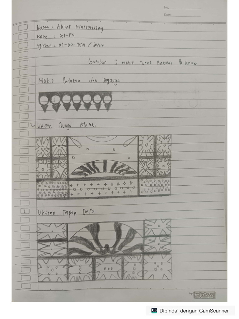 Motif Rumah Betawi | PDF