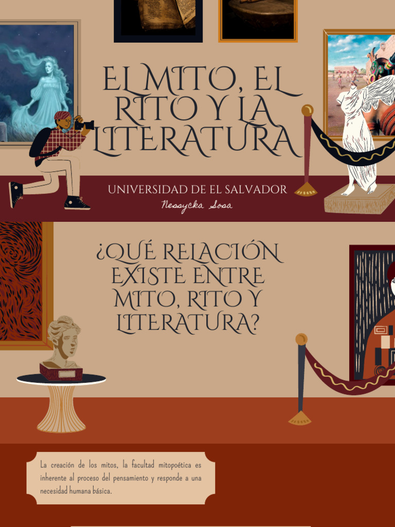 Mito, Rito y Literatura: Conexiones | PDF | Los símbolos | Carl Jung