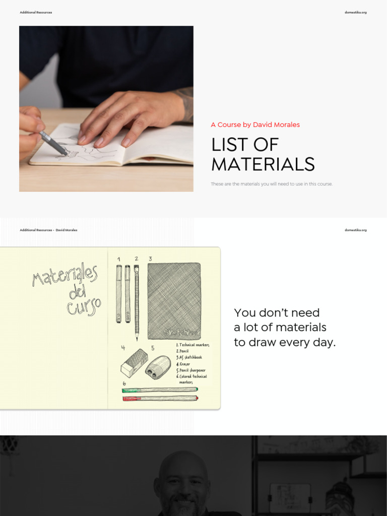 U2-01 - List of Materials - EN | PDF