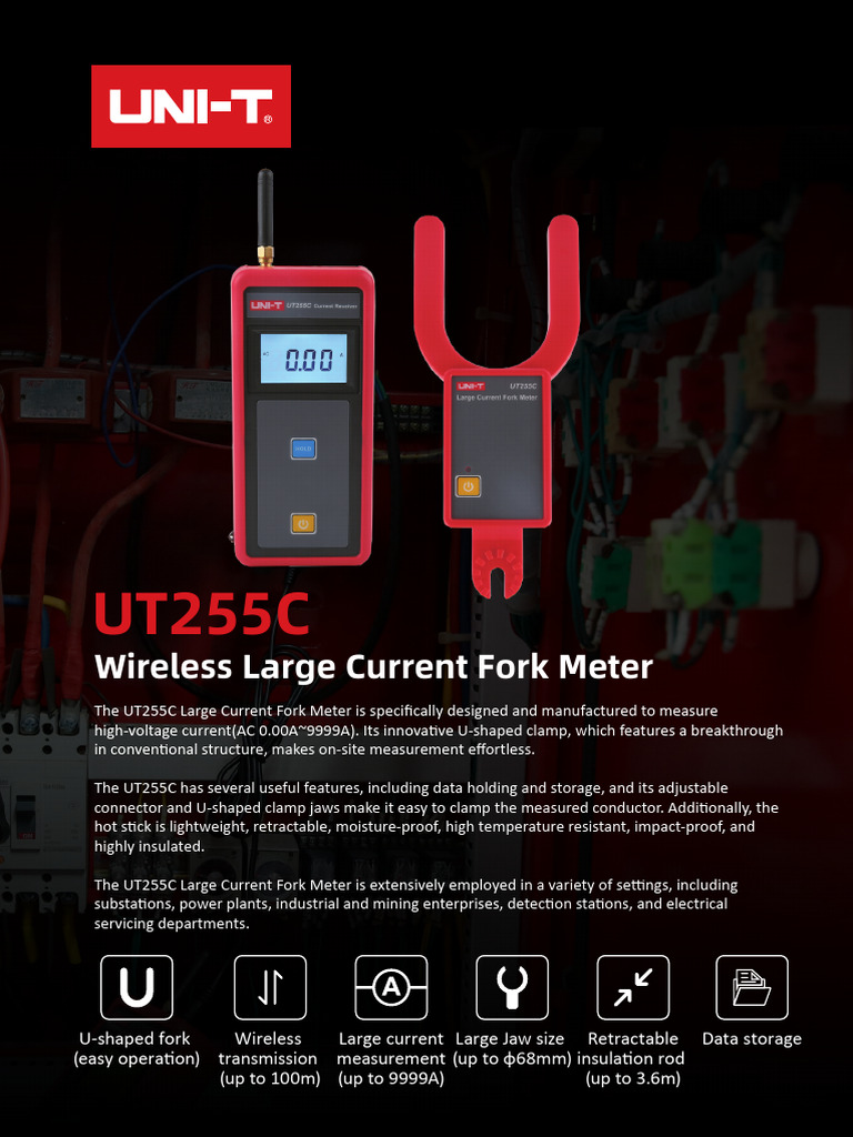 UT255 C Flyer | Download Free PDF | Alternating Current | High Voltage