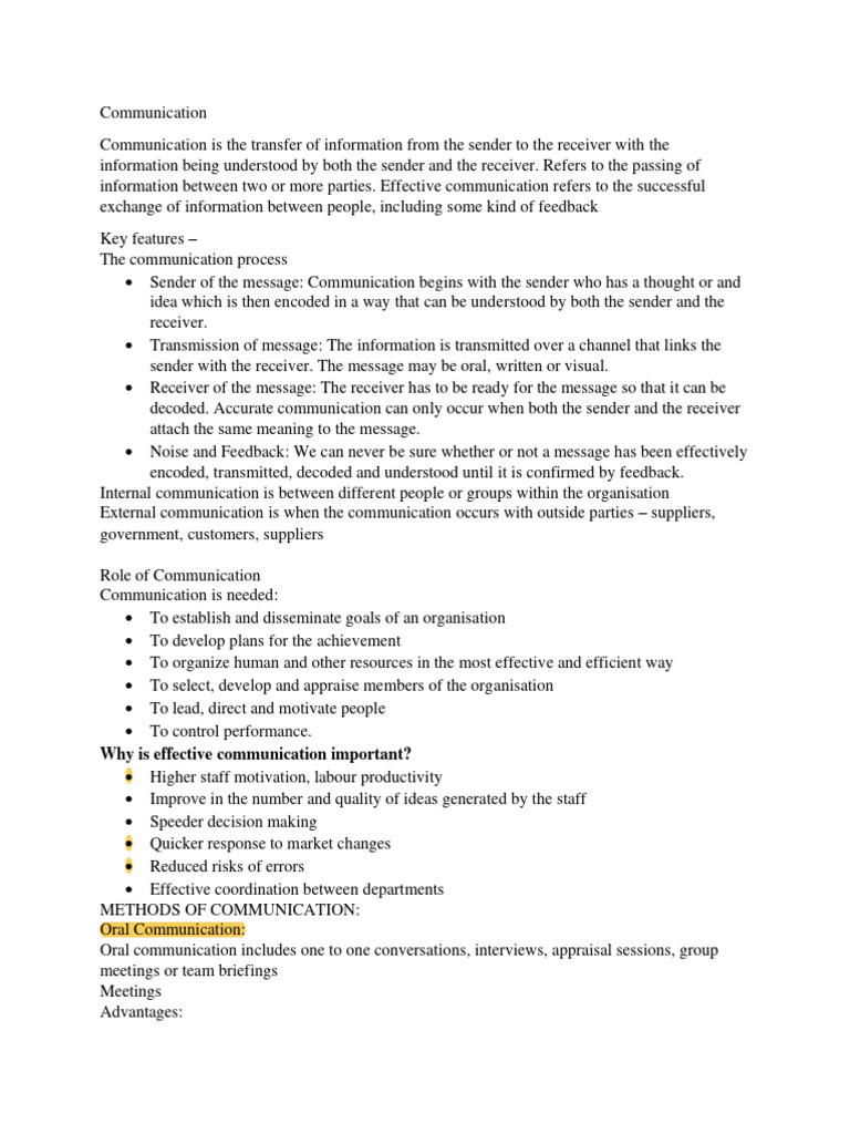 Communication | Download Free PDF | Communication | Information