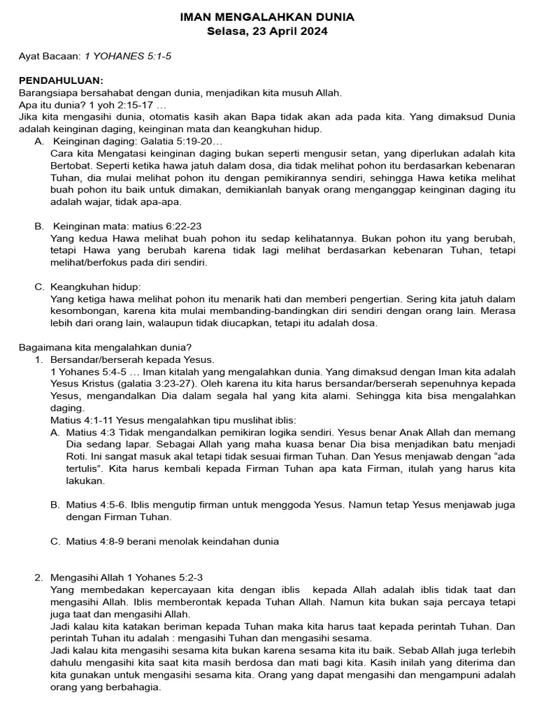 Bahan Komsel 23 April 2024 | PDF