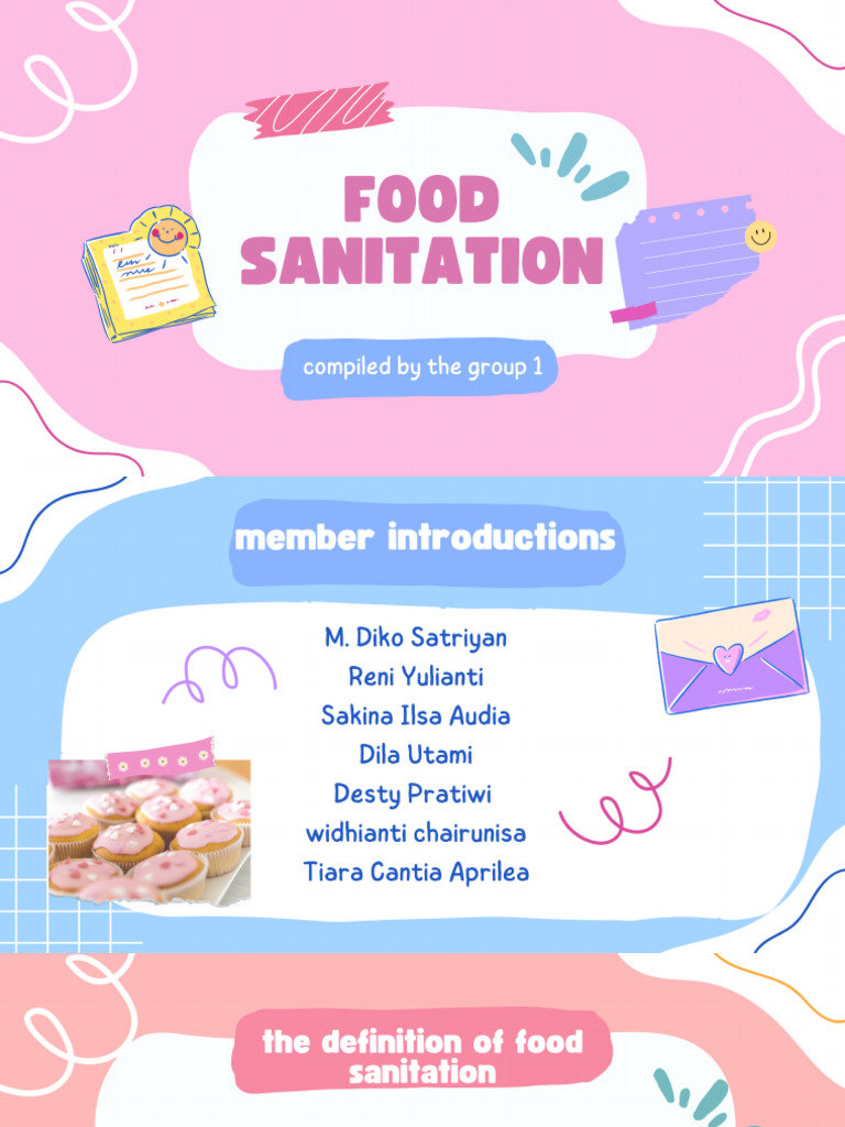 Food Sanitasion Kel 1 | PDF