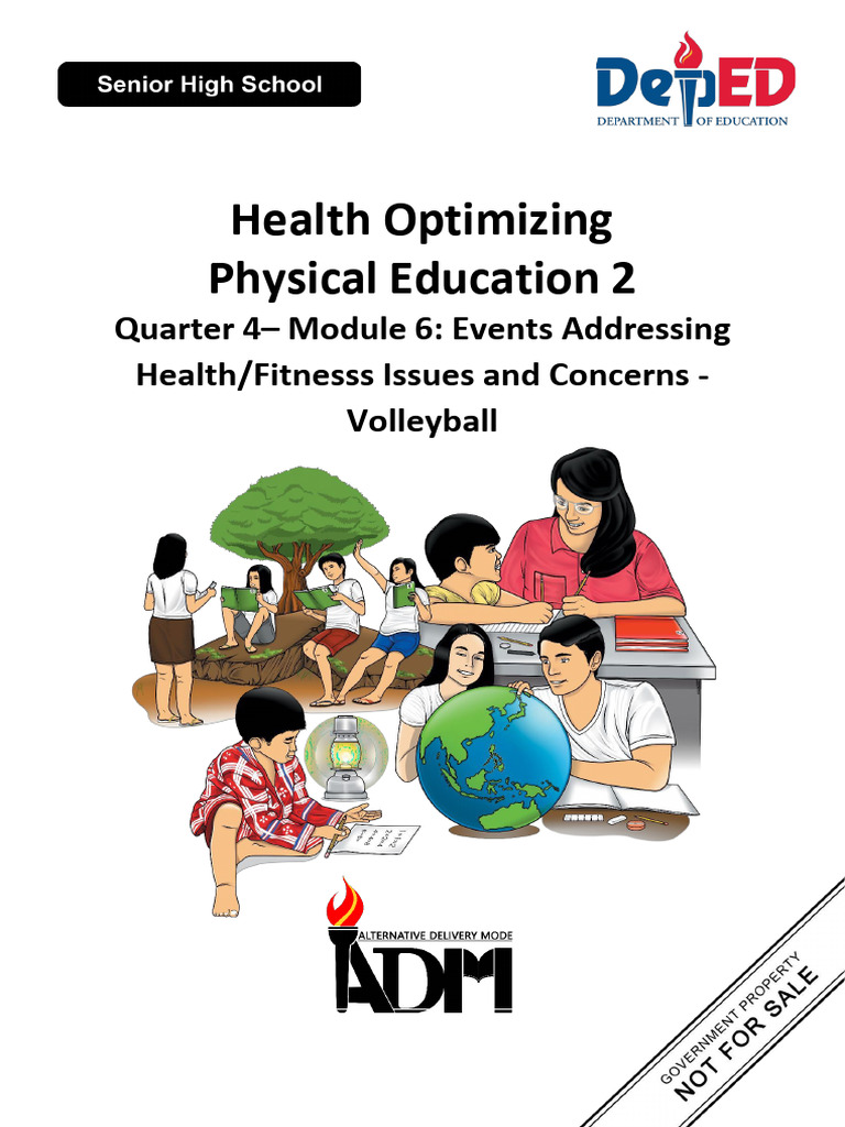 G11-Hope2 q2 MODULE 6 Volleyball | PDF | Volleyball | Ball Games