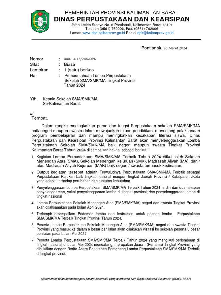 Lomba Perpust Sekolah Kepsek | PDF | Karier & Perkembangan | Sains ...