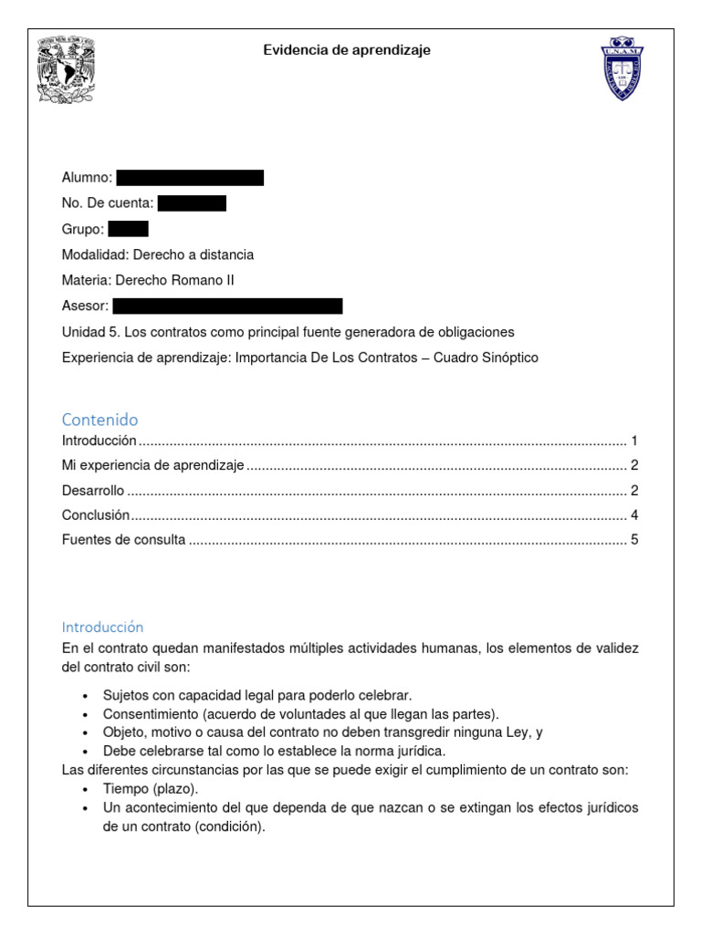 A2 U5 DRII | PDF | Derecho civil (sistema legal) | Justicia
