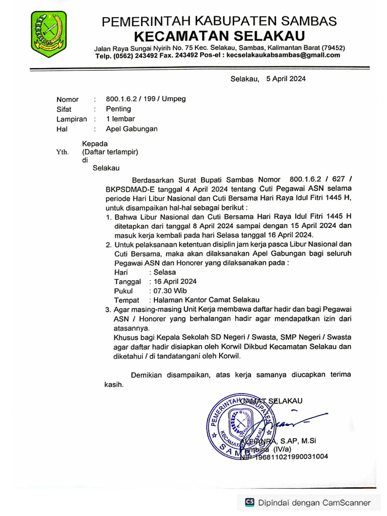 Surat Apel Gabungan | PDF