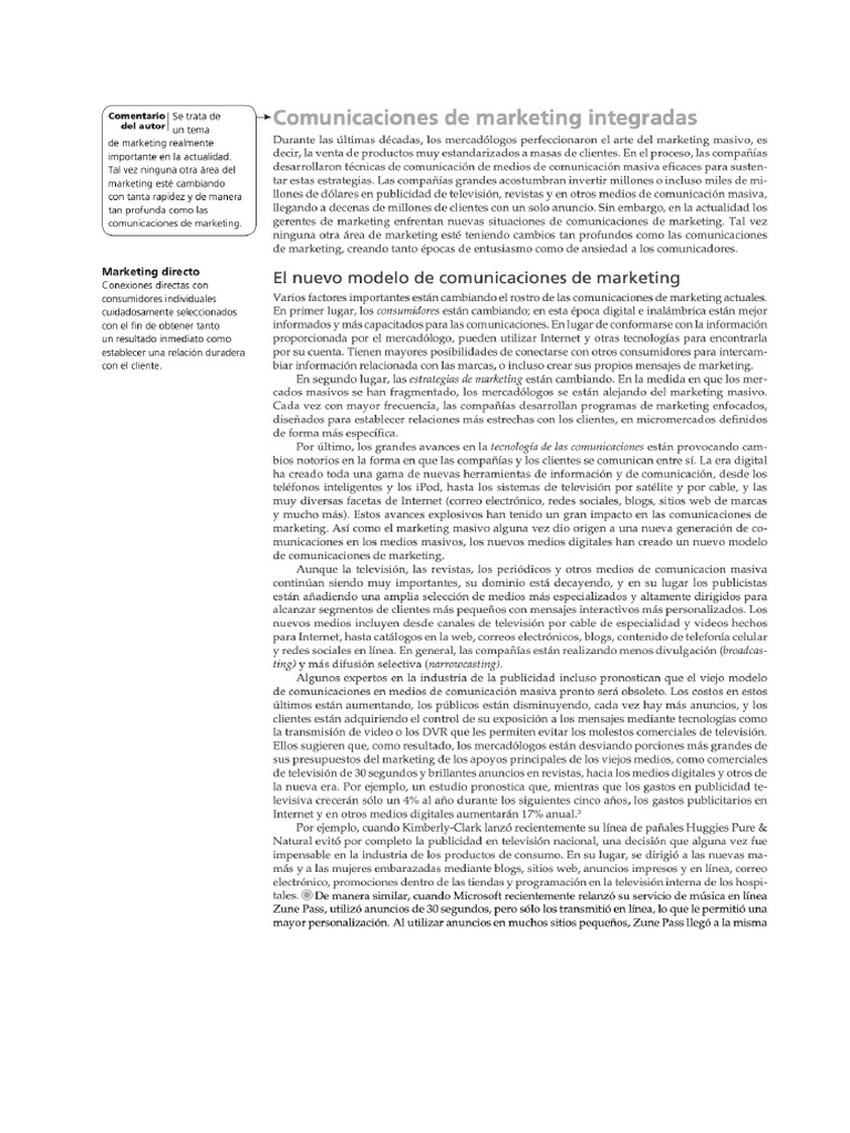 Comunicación Integral | PDF