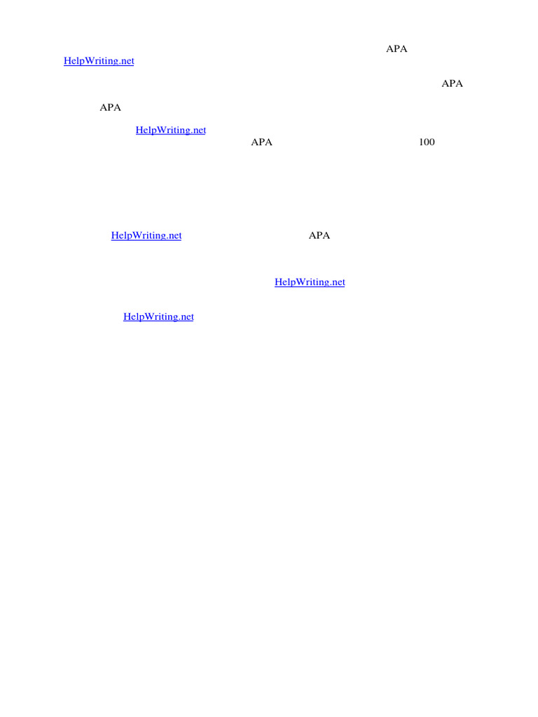 Apa Research Proposal | PDF | Apa Style | Psychology