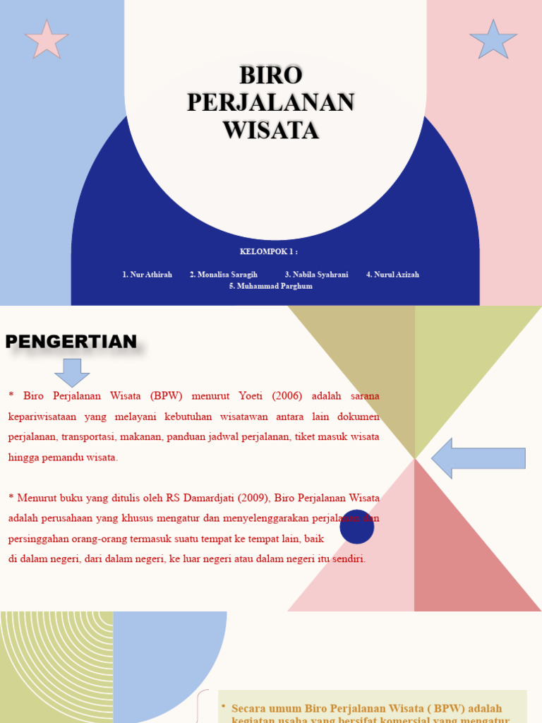 Pengertian Biro Perjalanan Wisata | PDF