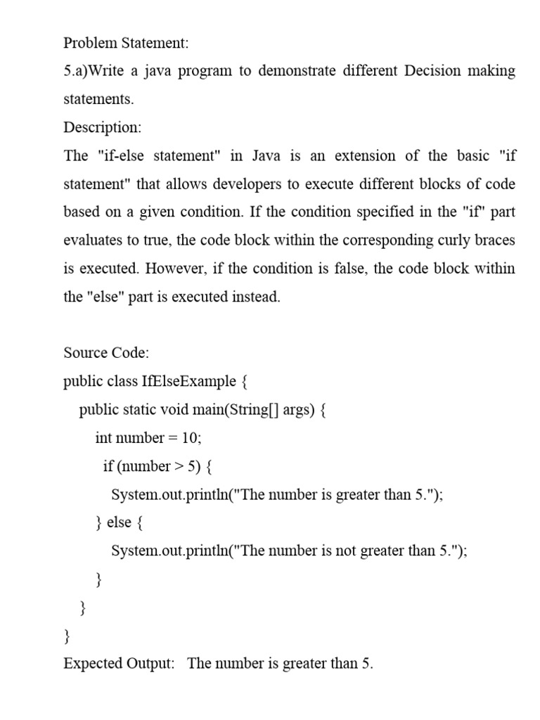 Manual Programs | Download Free PDF | Control Flow | Computer Engineering