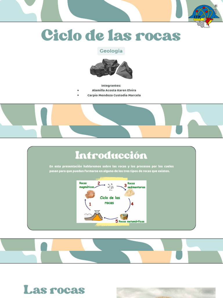 Ciclo de Las Rocas: Geologia | PDF | Roca (geología) | Roca ígnea